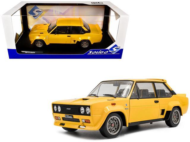Click here for 1980 Fiat 131 Abarth Yellow 1/18 Diecast Model Car... prices