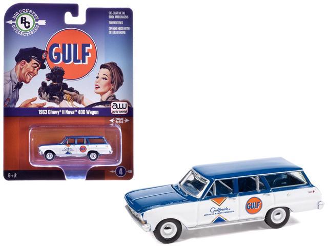 Click here for 1963 Chevrolet II Nova 400 Wagon Gulf Blue and Whi... prices