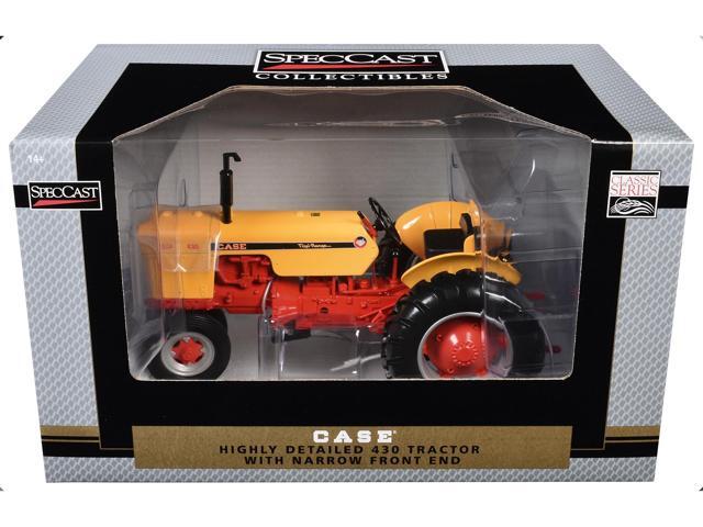 Click here for Case 430 Narrow Front Tractor Yellow with Orange F... prices