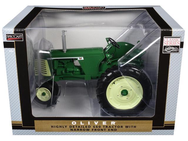 Click here for Oliver 660 Narrow Front Tractor Green Classic Seri... prices