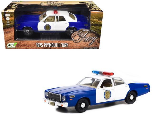 Click here for 1975 Plymouth Fury Osage County Sheriff Blue and W... prices