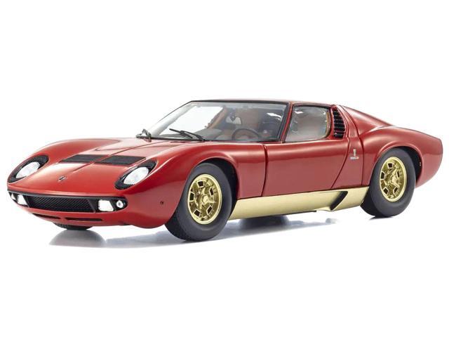 Click here for Lamborghini Miura P 400 Red with Gold Accent 1/18... prices