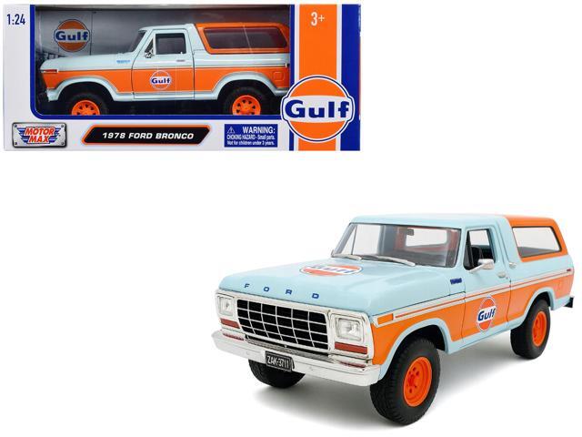 Click here for 1978 Ford Bronco Light Blue and Orange Gulf Oil Gu... prices