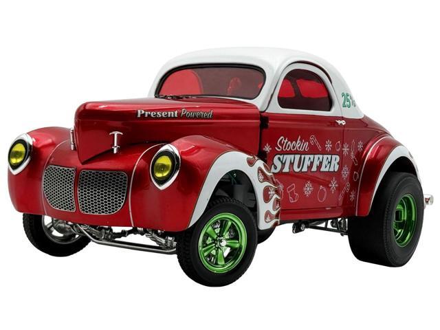 Click here for 1940 Gasser Stockin Stuffer Red Chrome with White... prices