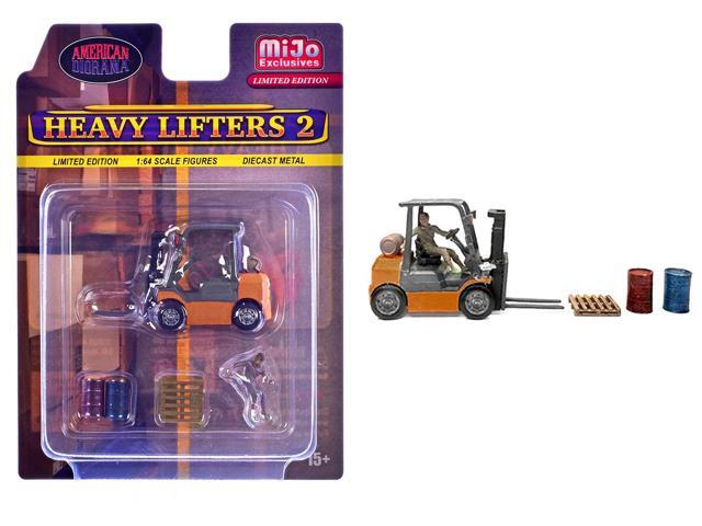 Click here for Heavy Lifters 2 4 piece Diecast Set Limited Editio... prices