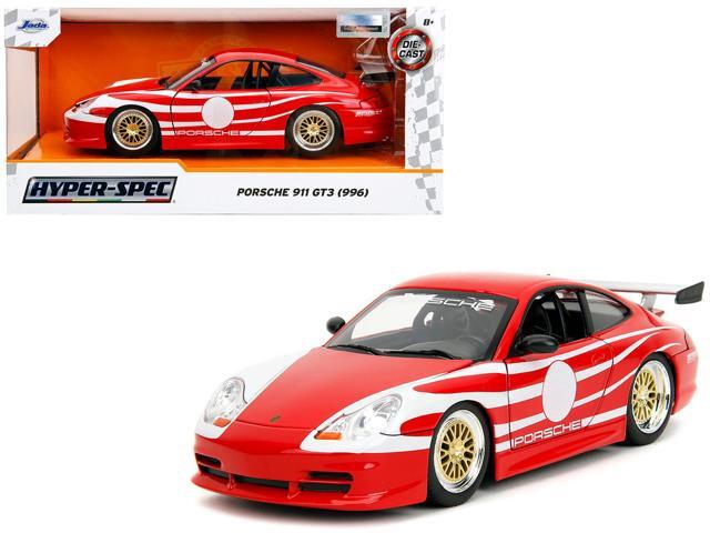 Click here for Porsche 911 GT3 (996) Red with White Graphics Hype... prices