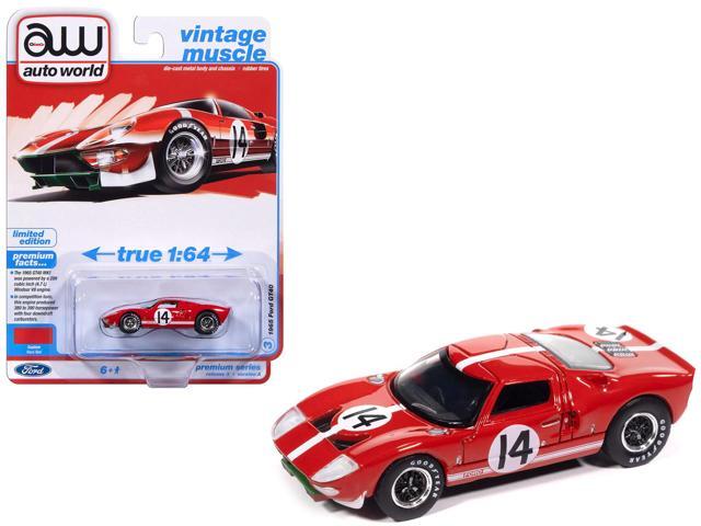 Click here for 1965 Ford GT40 #14 Red with White Stripes Vintage... prices