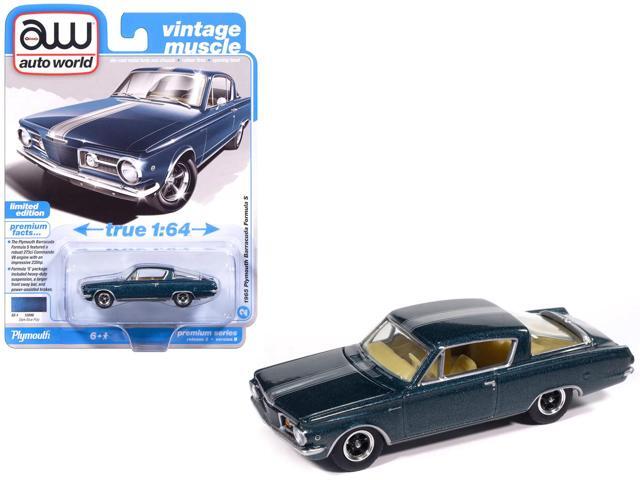 Click here for 1965 Plymouth Barracuda Formula S Dark Blue Metall... prices