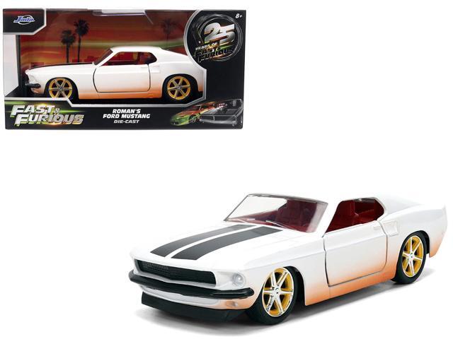 Click here for Romans Ford Mustang White with Black and Red Inter... prices