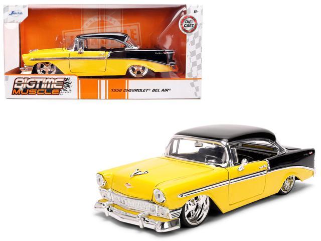 Click here for 1956 Chevrolet Bel Air Yellow and Black Bigtime Mu... prices