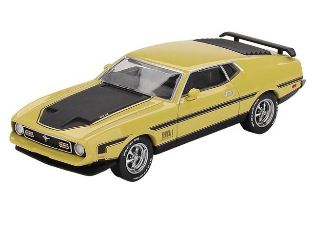 Click here for Ford Mustang Mach 1 Grabber Yellow with Black Hood... prices