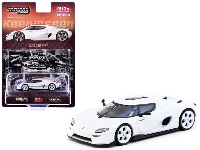 Click here for Koenigsegg CC850 White with Tarmac Cards Global64... prices