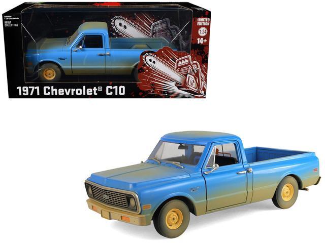 Click here for 1971 Chevrolet C-10 Pickup Truck Blue (Dirty Versi... prices