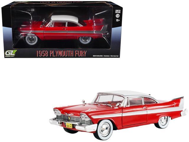 Click here for 1958 Plymouth Fury Red with White Top and Red Inte... prices