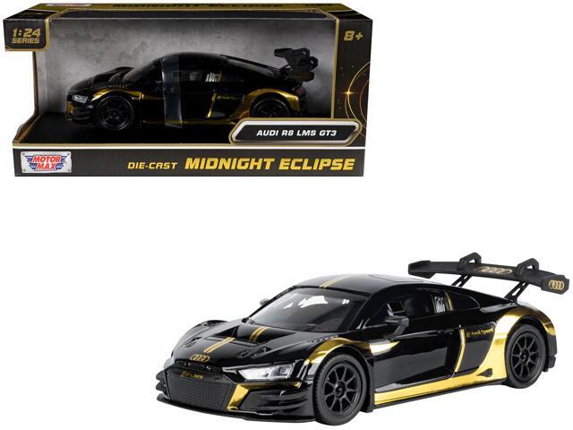 Click here for Audi R8 LMS GT3 Black with Gold Stripes and Graphi... prices