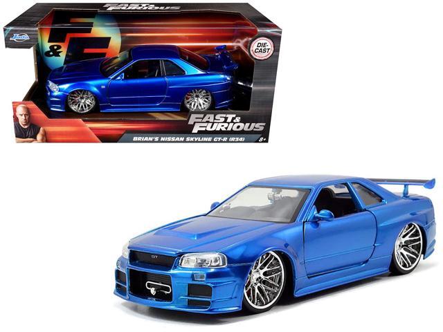 Click here for Brians Nissan GTR Skyline R34 Blue Fast & Furious... prices