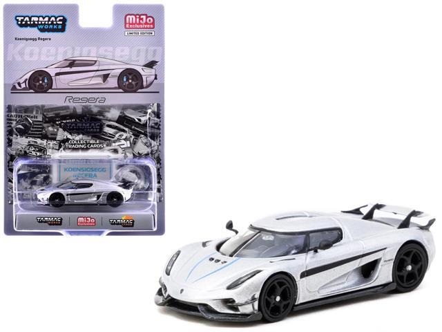 Click here for Koenigsegg Regera Silver Metallic with Blue Accent... prices