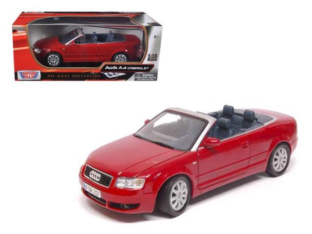 Click here for Audi A4 Red Convertible 1/18 Diecast Model Car by... prices