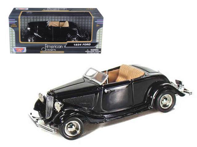 Click here for 1934 Ford Coupe Convertible Black 1/24 Diecast Mod... prices