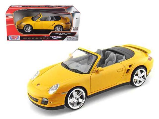 Click here for Porsche 911 (997) Turbo Convertible Yellow 1/18 Di... prices