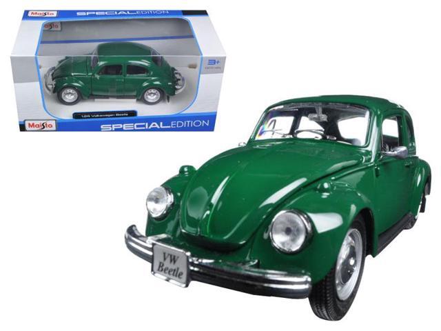 Click here for 1973 Volkswagen Beetle Green 1/24 Diecast Model Ca... prices