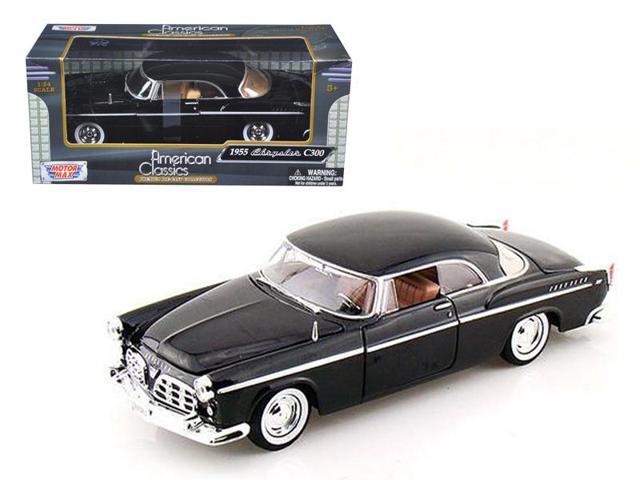 Click here for 1955 Chrysler C300 Black 1/24 Diecast Model Car by... prices