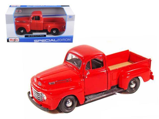 Click here for 1948 Ford F-1 Pickup Truck Red 1/25 Diecast Model... prices
