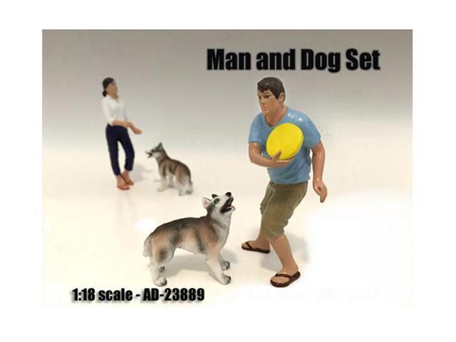 Click here for Man and Dog 2 Piece Figure Set For 1:18 Scale Mode... prices
