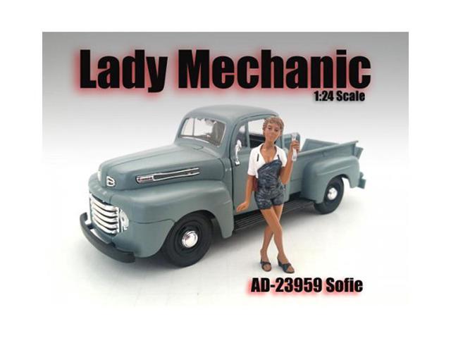Click here for Lady Mechanic Sofie Figure For 1:24 Scale Models b... prices