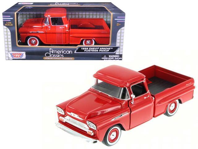 Click here for 1958 Chevrolet Apache Fleetside Pickup Truck Red 1... prices