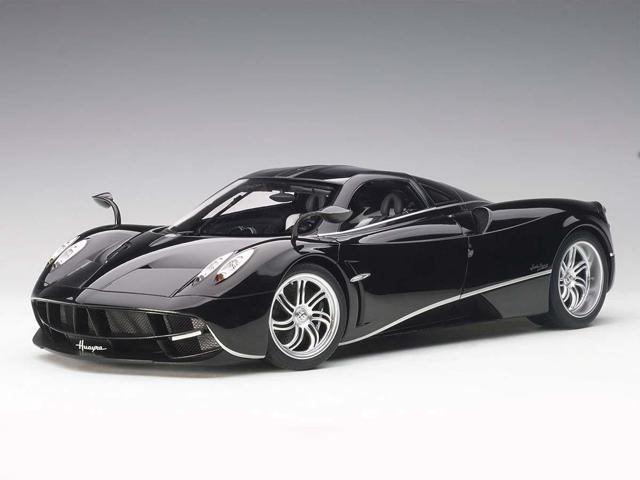 Click here for Pagani Huayra Gloss Black with Silver Stripes and... prices