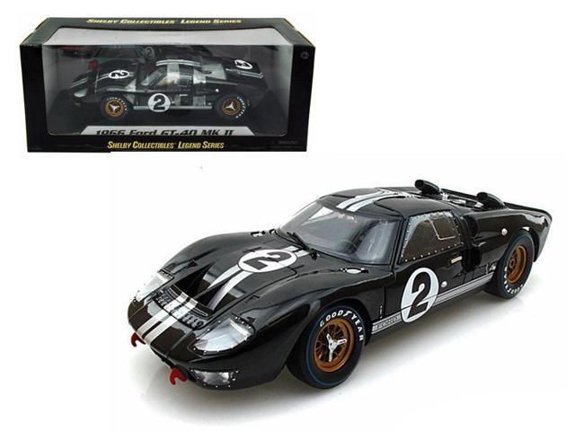 Click here for 1966 Ford GT-40 MK II #2 Black 1/18 Diecast Model... prices