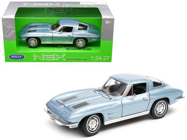 Click here for 1963 Chevrolet Corvette Light Blue Metallic 1/24-1... prices