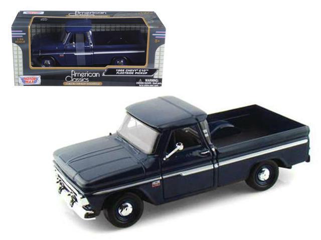 Click here for 1966 Chevrolet C10 Fleetside Pickup Truck Dark Blu... prices