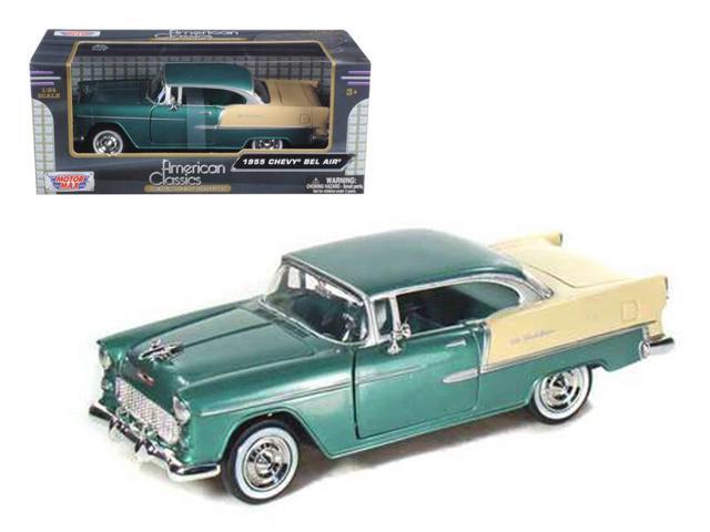 Click here for 1955 Chevrolet Bel Air Green 1/24 Diecast Model Ca... prices