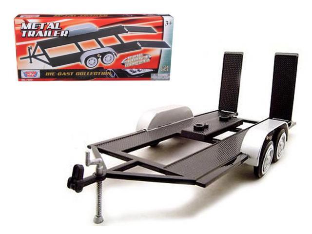 Click here for Diecast Tandem Car Trailer Black for 1/24 Scale Mo... prices