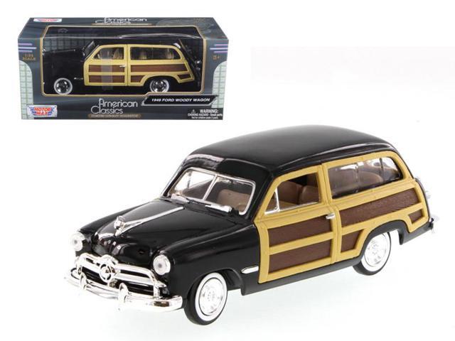 Click here for 1949 Ford Woody Wagon Black 1/24 Diecast Model Car... prices