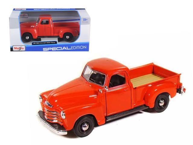 Click here for 1950 Chevrolet 3100 Pickup Truck Omaha Orange 1/25... prices