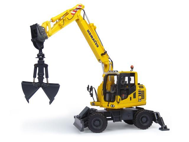Click here for Komatsu PW148-10 Wheeled Excavator with Clamshell... prices