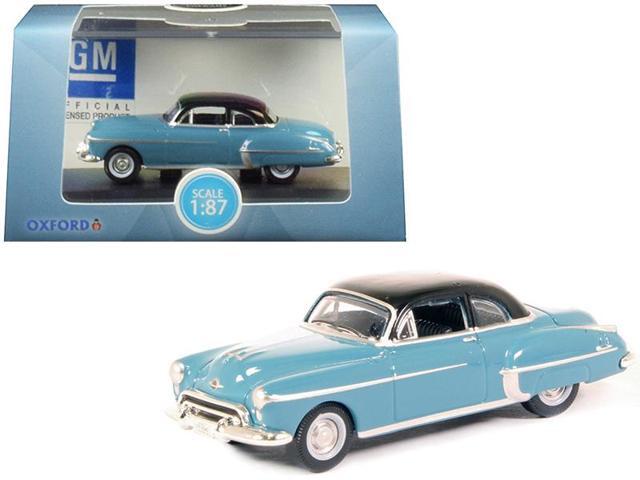 Click here for 1950 Oldsmobile Rocket 88 Coupe Crest Blue with Bl... prices