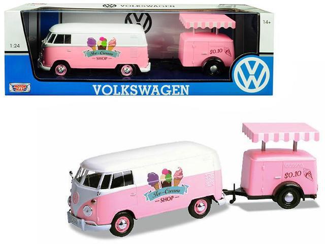 Click here for Volkswagen T1 Delivery Van with Ice-Cream Trailer... prices