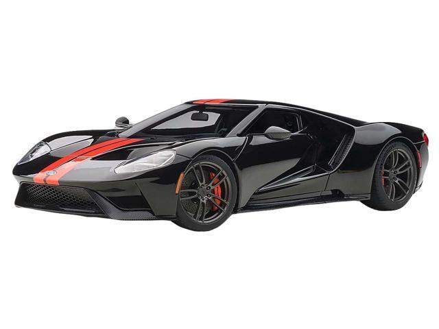 Click here for 2017 Ford GT Shadow Black with Orange Stripes 1/18... prices