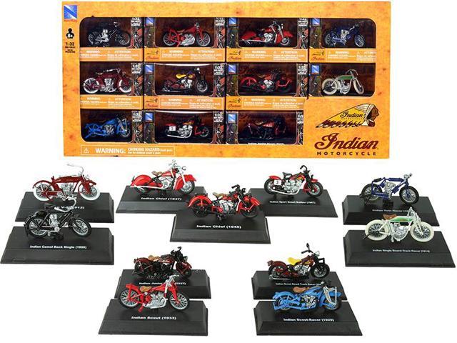 Click here for Indian Motorcycle Set of 11 pieces 1/32 Diecast Mo... prices