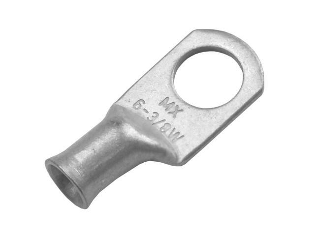 Click here for Pacer Tinned Lug 6 AWG - 3/8 Stud Size - 2 Pack prices