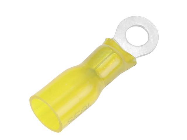 Click here for Pacer 12-10 AWG Heat Shrink Ring Terminal - #8 Stu... prices