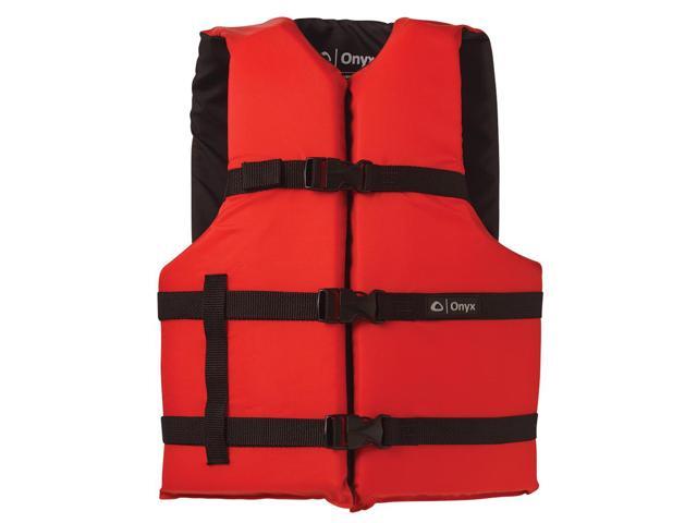 Click here for Onyx Nylon General Purpose Life Jacket - Adult Ove... prices