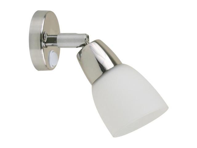 Click here for Scandvik SS Reading Light w/Frosted Glass Shade -... prices