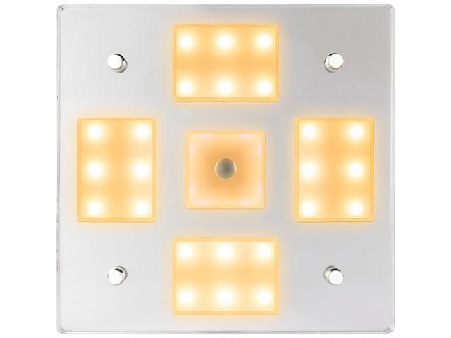 Click here for Sea-Dog Square LED Mirror Light w/On/Off Dimmer -... prices
