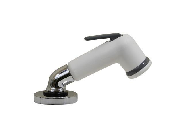 Click here for Scandvik Elbow Sprayer - Handle Pull Out - White w... prices