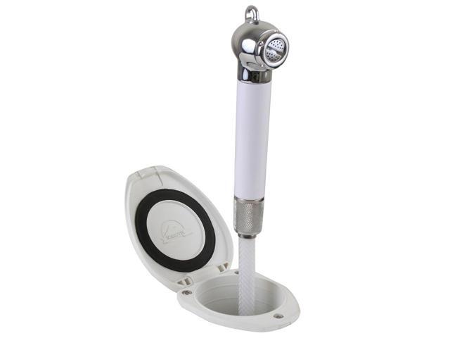 Click here for Scandvik Recessed Shower w/6 White Hose - Push-But... prices